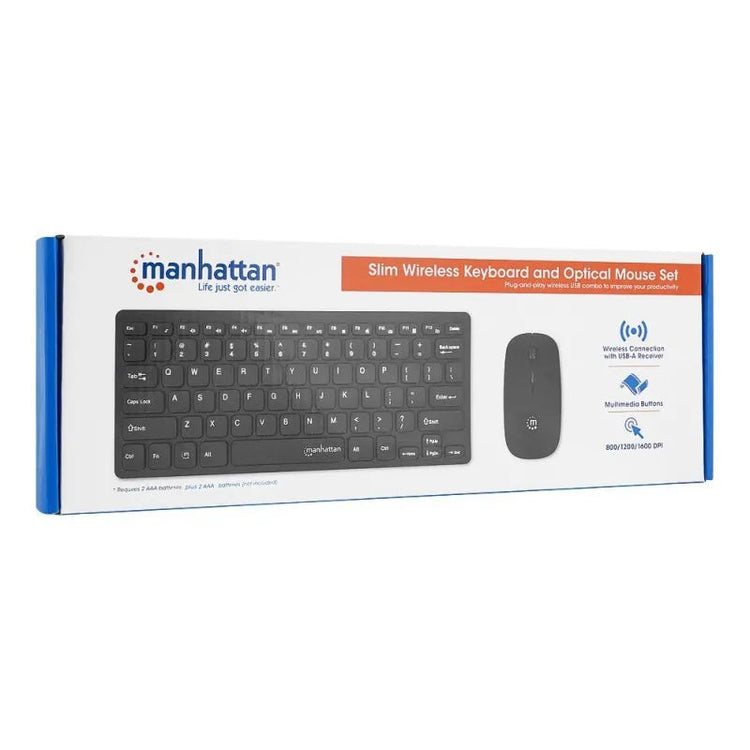 Keyboard Manhattan Combo (M+K) KB-717 Wireless New – Montag Store